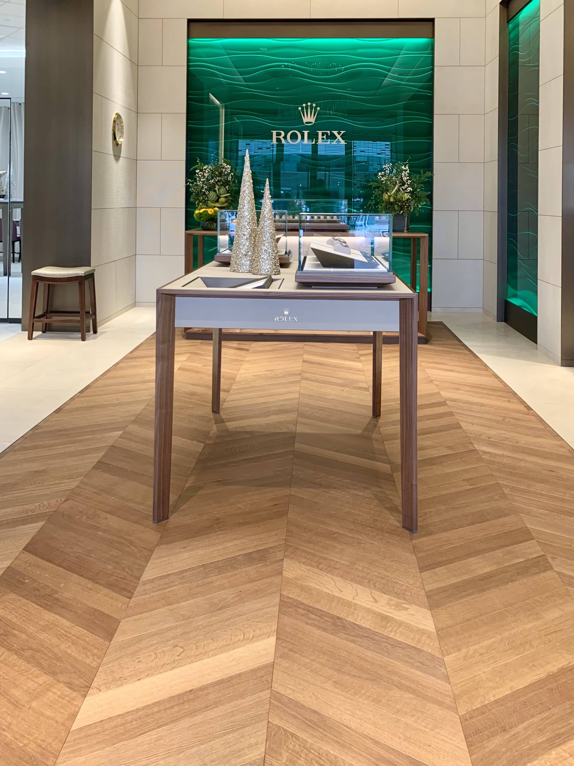 Rolex Showroom Chevron - Behind the Scenes